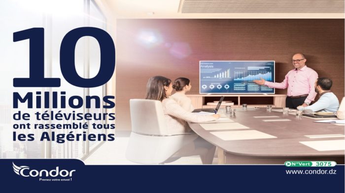 «10 Millions de téléviseurs Condor ont rassemblés tous les Algériens» - DIA