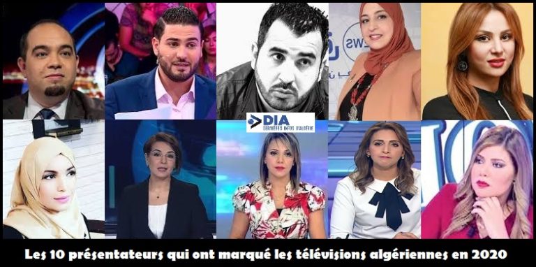 Les 10 présentateurs qui ont marqué les télévisions algériennes en 2020 - DIA